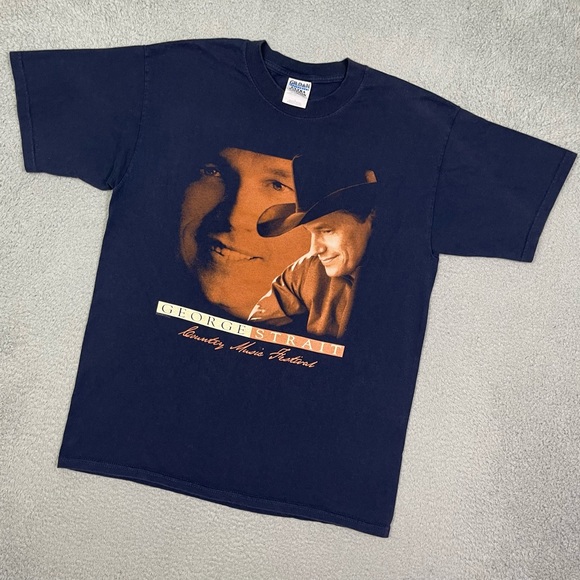 American Vintage | Shirts | Vintage 9s George Strait Tour Tshirt | Poshmark